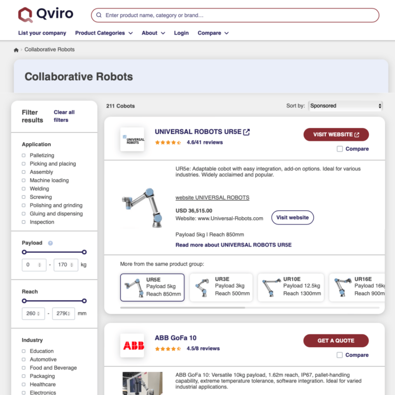 Top 8 Robotics Marketplaces 2025 - Qviro Blog